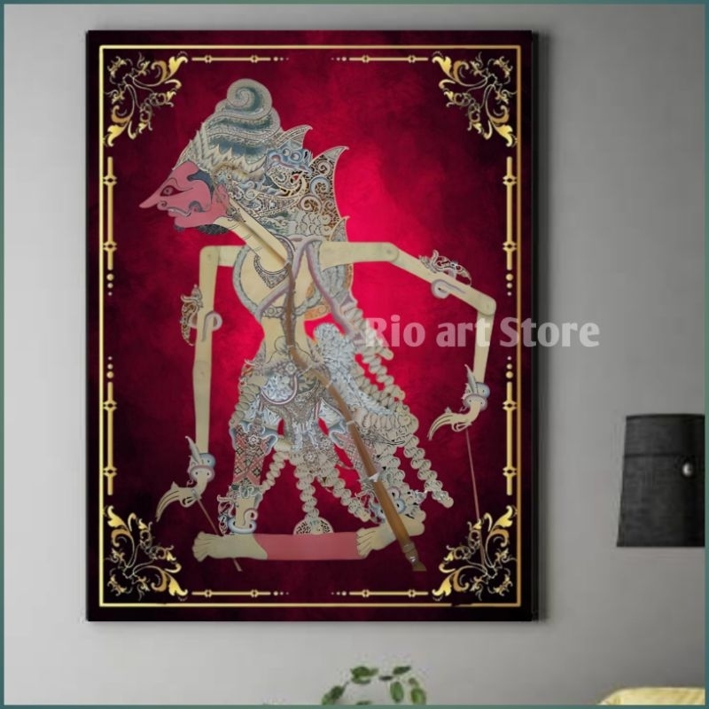 Jual Hiasan dinding poster wayang batara sambu untuk walldekor atau ...
