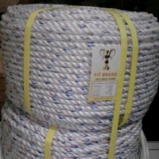 Jual 7mm tali nilon putih 7 mili tali tambang plastik nylon rope tali ...