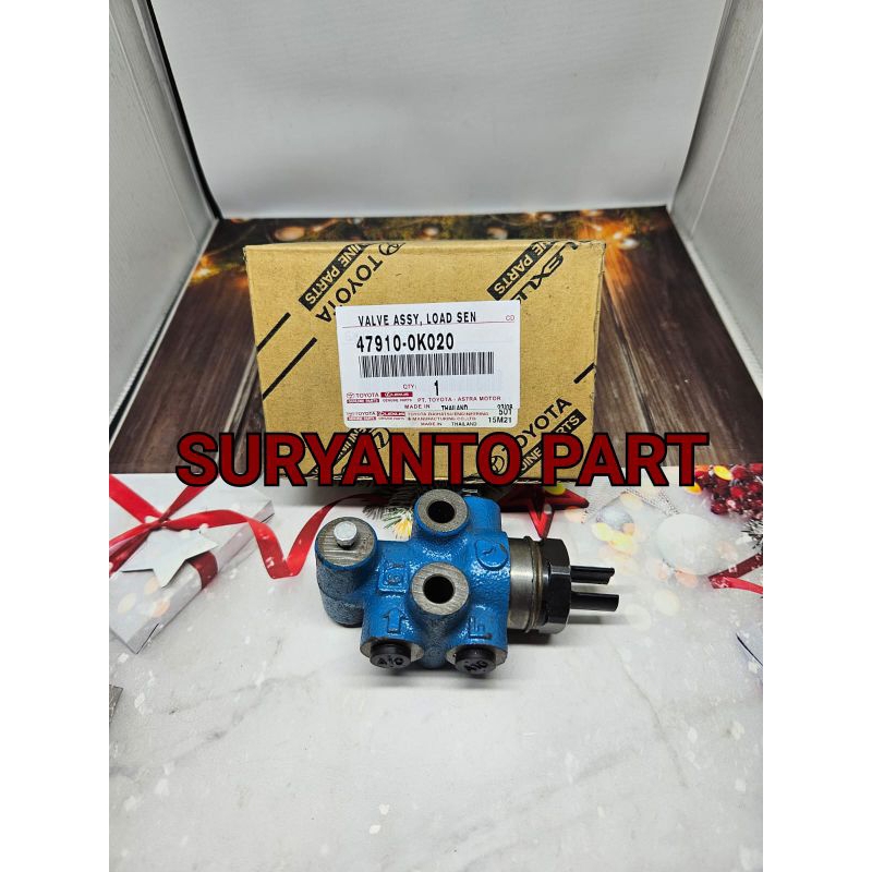 Jual Pembagi Minyak Rem Brake Valve Assy Toyota Hilux Vigo 2004-2015 ...