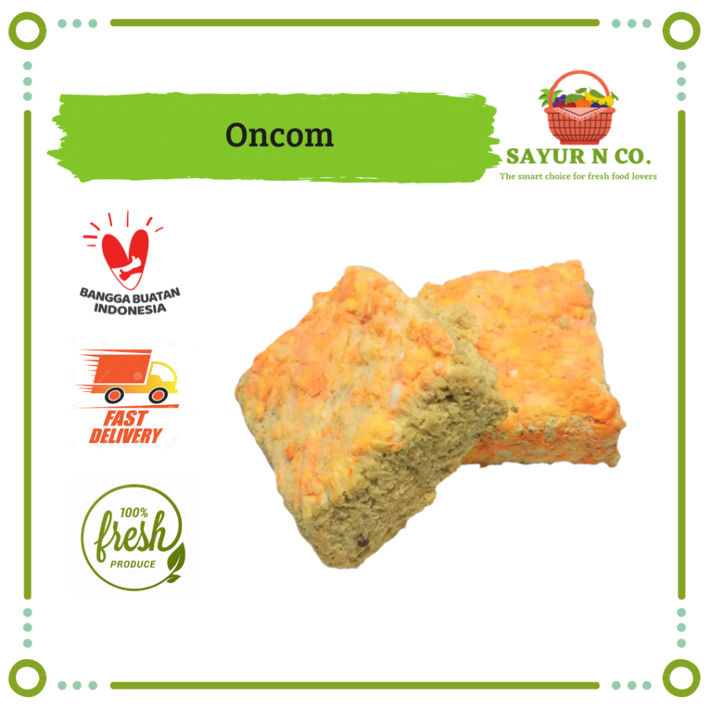 Jual Oncom 1 Potong | Sayur N Co Bekasi | Shopee Indonesia