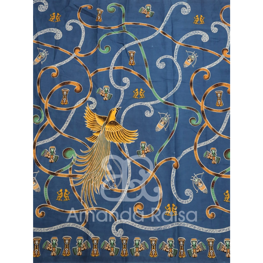 Jual Kain Batik Meteran Potongan Motif Cendrawasih Ijen | Shopee Indonesia