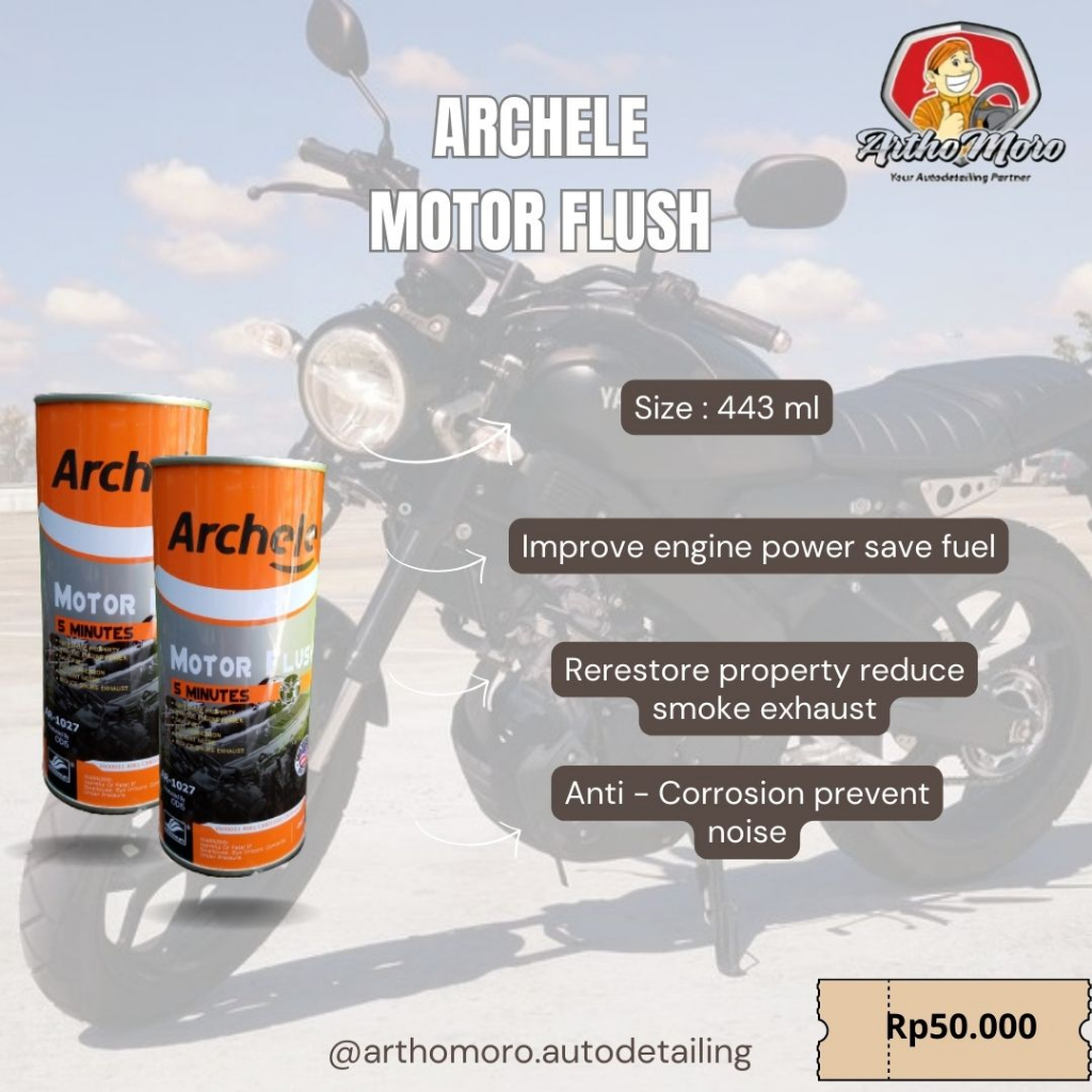 Jual Archele Motor Flush 5 minutes 443 ml ( P. Jawa ) | Shopee Indonesia