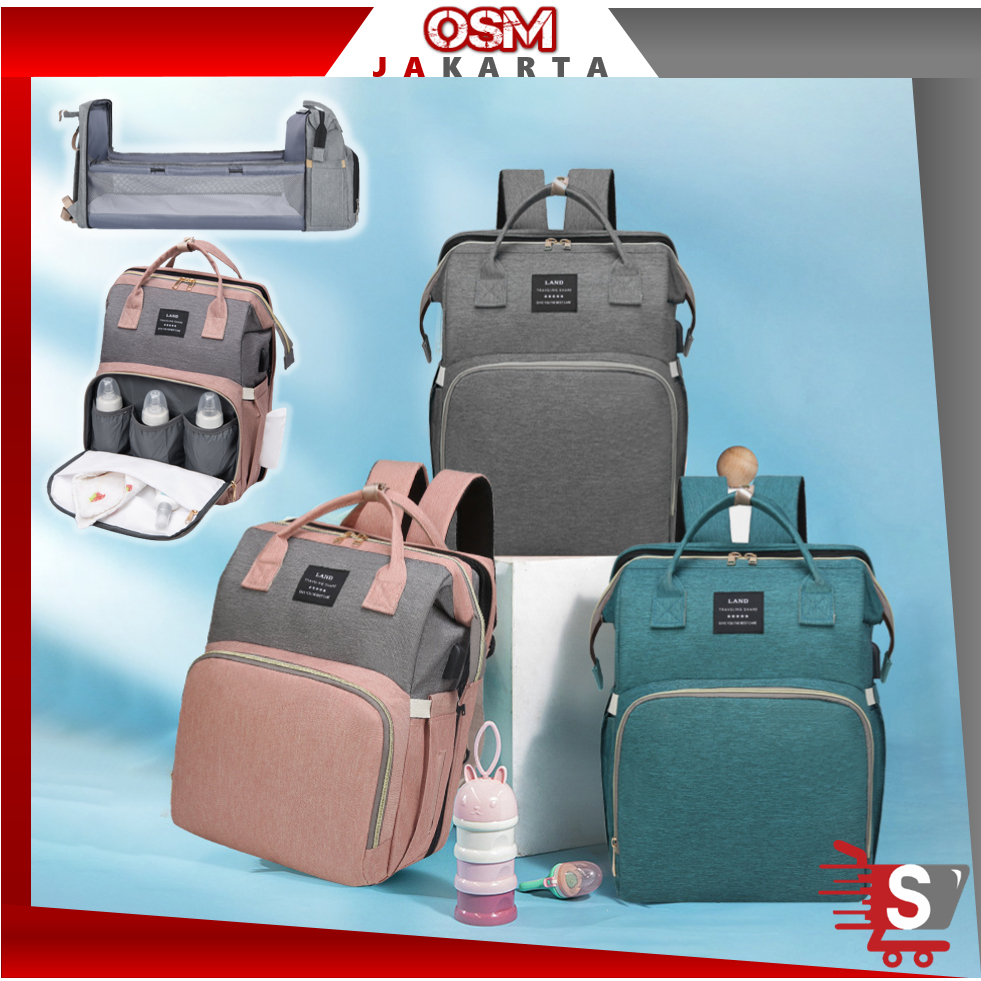 Jual OSM JKT T5952 Tas Bayi Multifungsi / Tas Perlengkapan Bayi ...