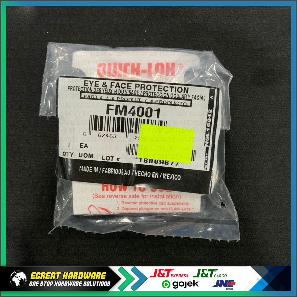 Jual Cap Mounting Kit Fibremetal FM4001 Quick Lock Untuk Welding Mask ...
