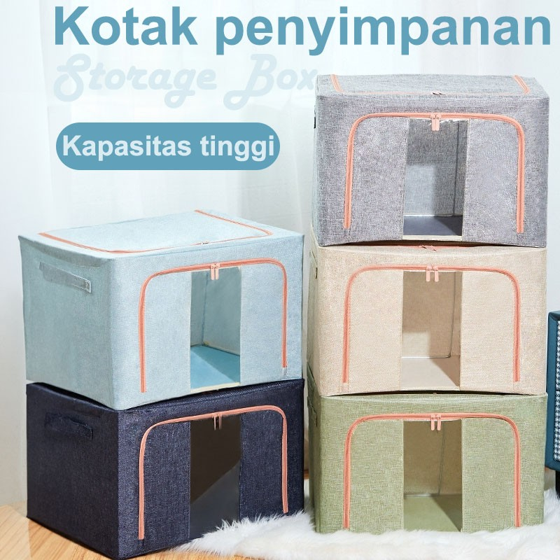 Jual Storage Box Lipat Storage Serbaguna Organizer Pakaian dan Mainan ...