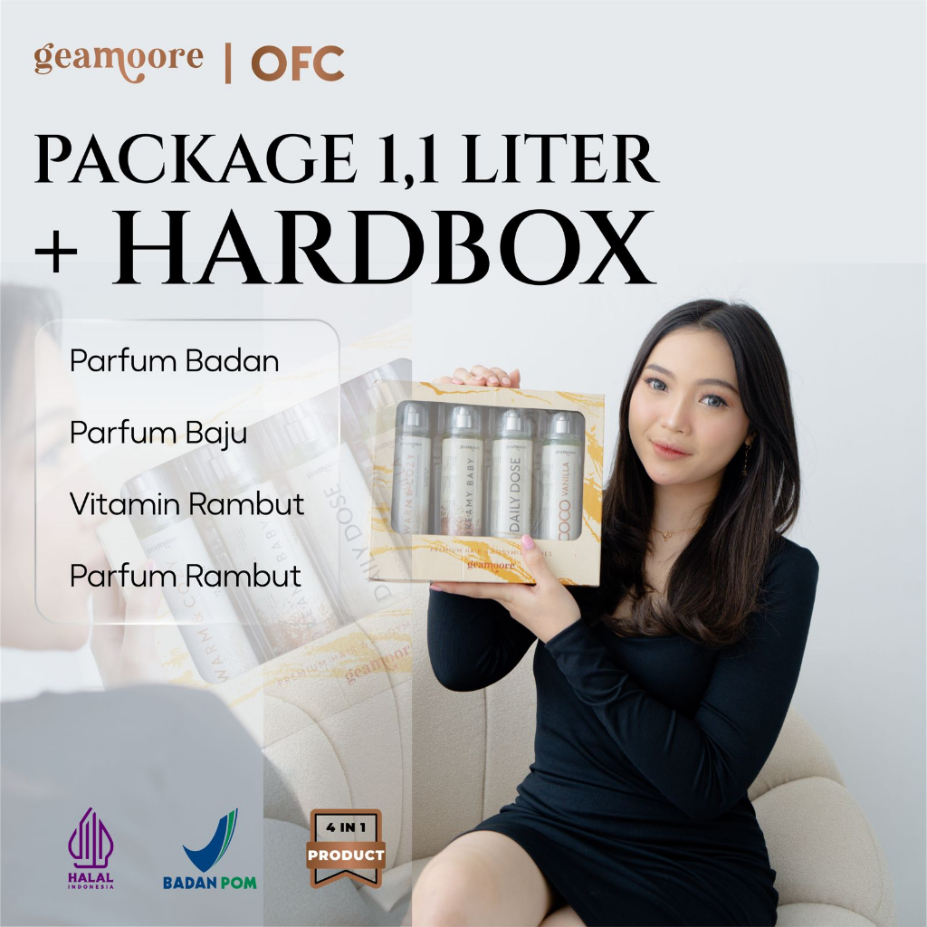 Jual GEAMOORE BUNDLING 1,1 LITER PREMIUM +HARD BOX | Shopee Indonesia