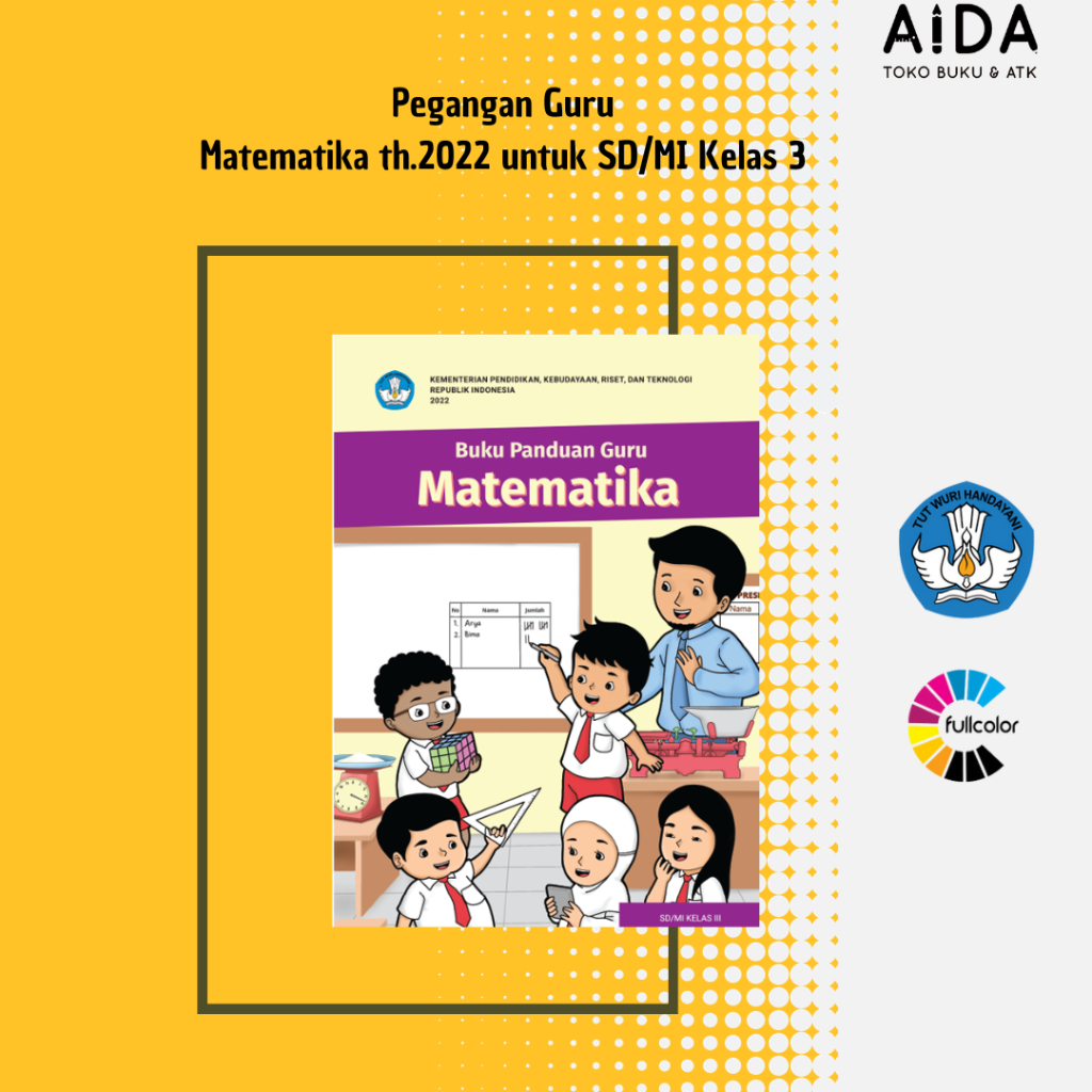 Jual Buku PANDUAN GURU Kurikulum Merdeka SD Matematika Kelas 3 tahun 2022 - Matematika Kelas III ...