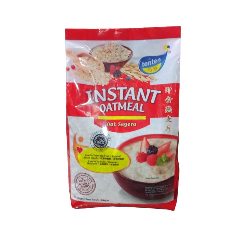 Jual Tenten Instant Oatmeal Whole Grains Haver Instant Oat Quick ...