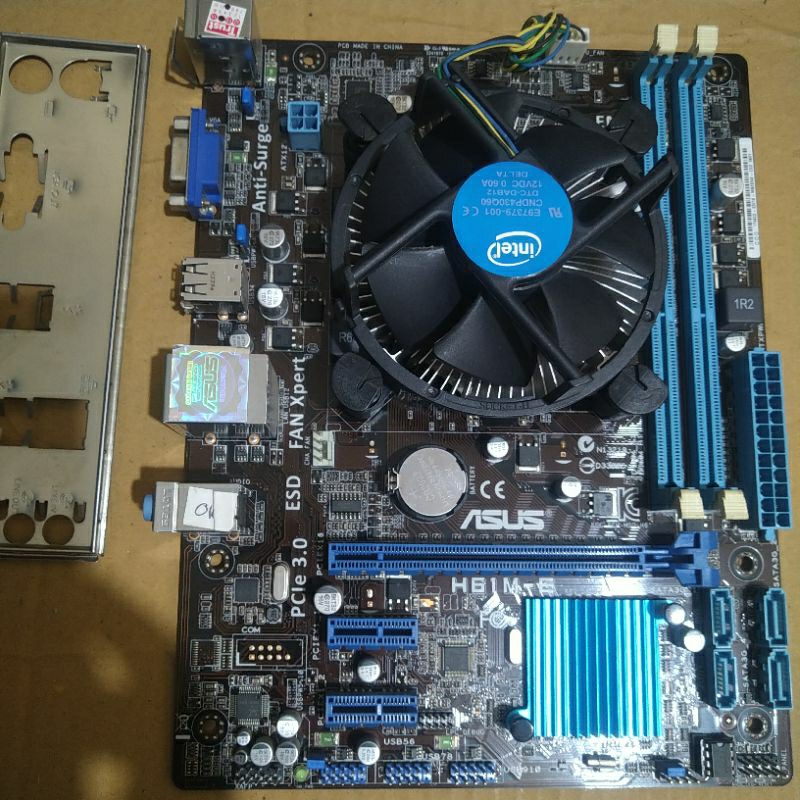 Jual Mobo h61+i3 2100+fan | Shopee Indonesia