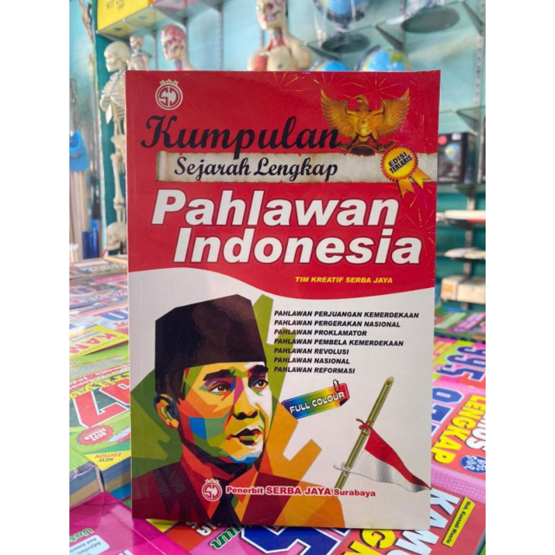 Jual BUKU KUMPULAN SEJARAH LENGKAP PAHLAWAN INDONESIA | Shopee Indonesia