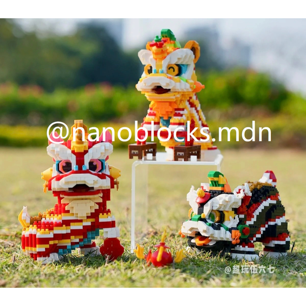 Jual [Nanoblocks] Edisi Imlek Hampers CNY Barongsai Imlek Mini Block ...
