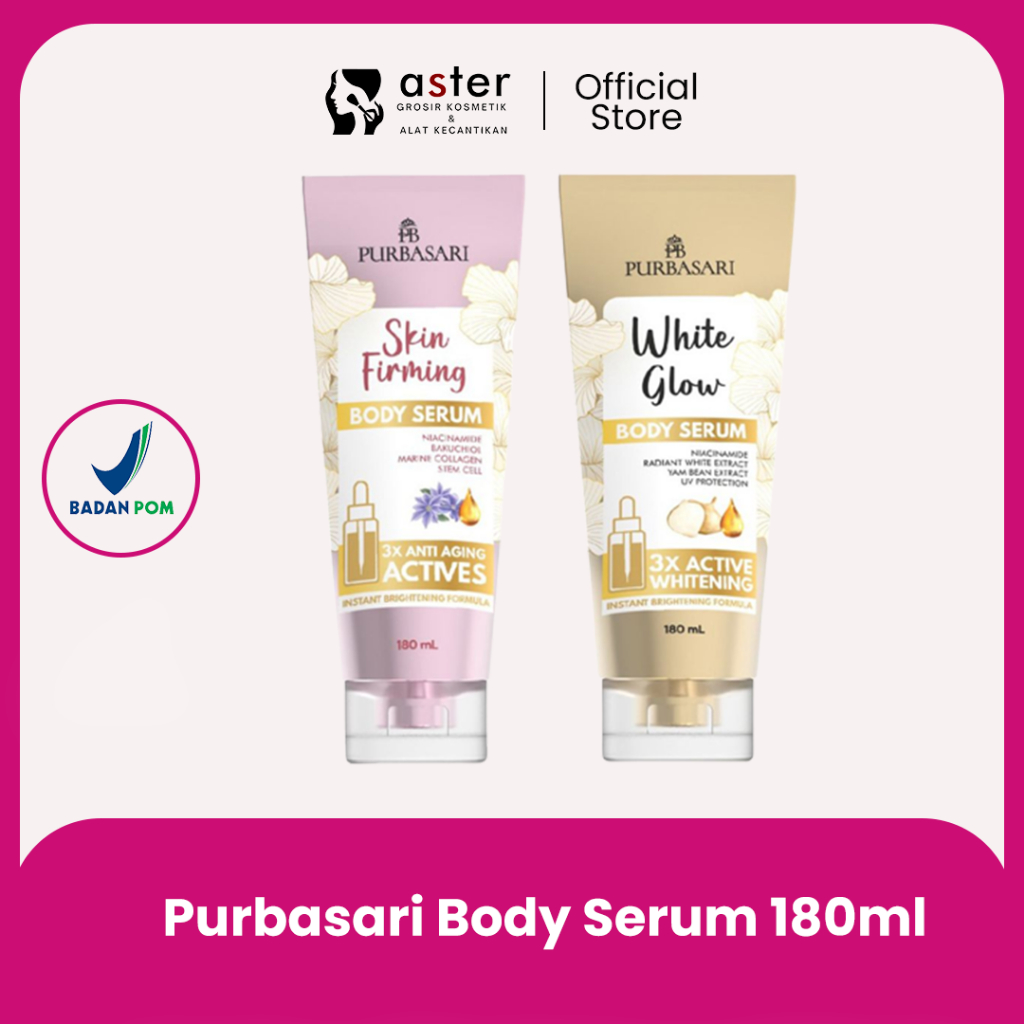 Jual Aster Kosmetik - Purbasari Body Serum 180ml - Body Lotion | Shopee ...