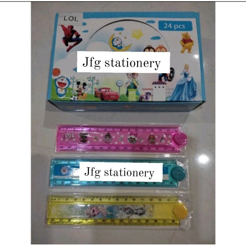Jual Penggaris Lipat 30cm Fancy (24pc) | Shopee Indonesia