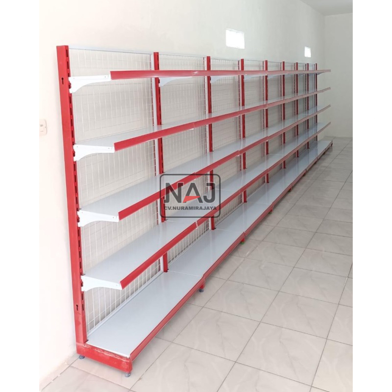 Jual Rak Minimarket Single Star Ukuran 120-150-170-200 | Shopee Indonesia