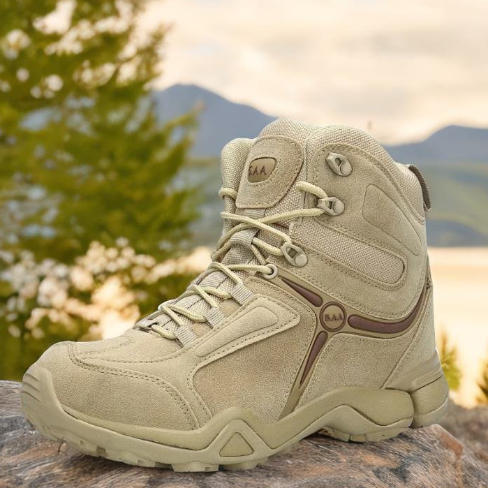 Jual Sepatu Safety Pria Safety Boots 5AA tactical Murah Sepatu Gunung ...