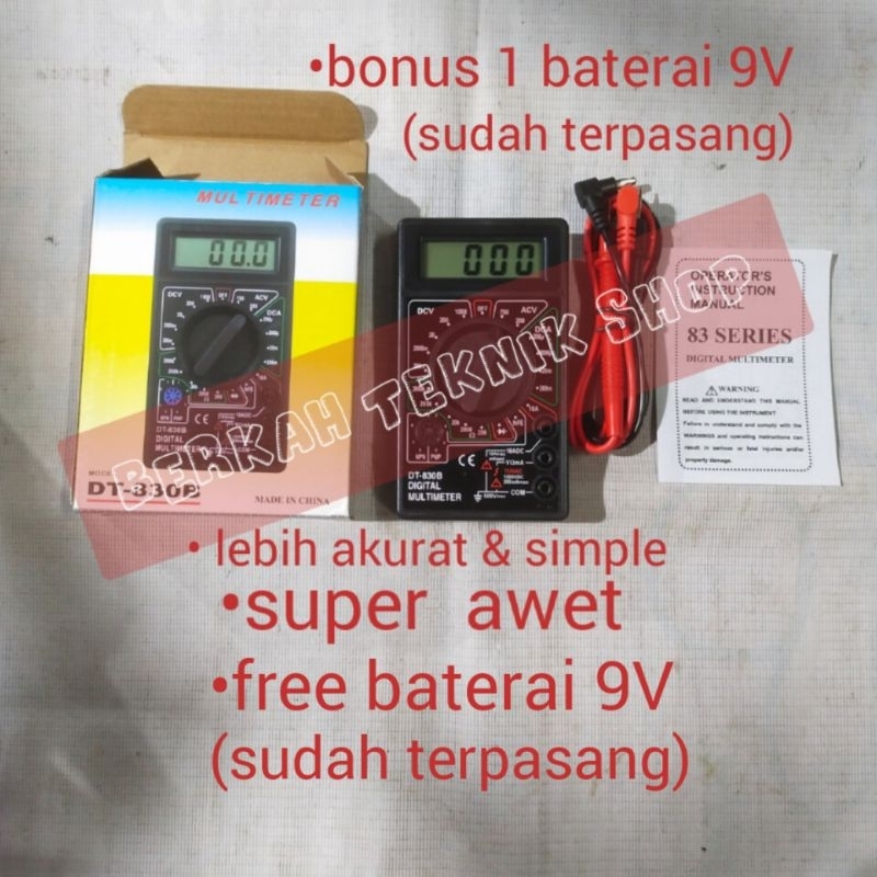 Jual AVO METER DIGITAL multi meter tester avometer alat ukur | Shopee ...