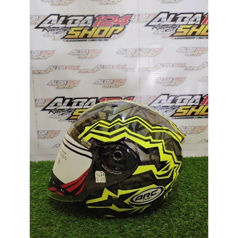 Jual Helm Half Face ARC LAGUNA BLACK | Shopee Indonesia