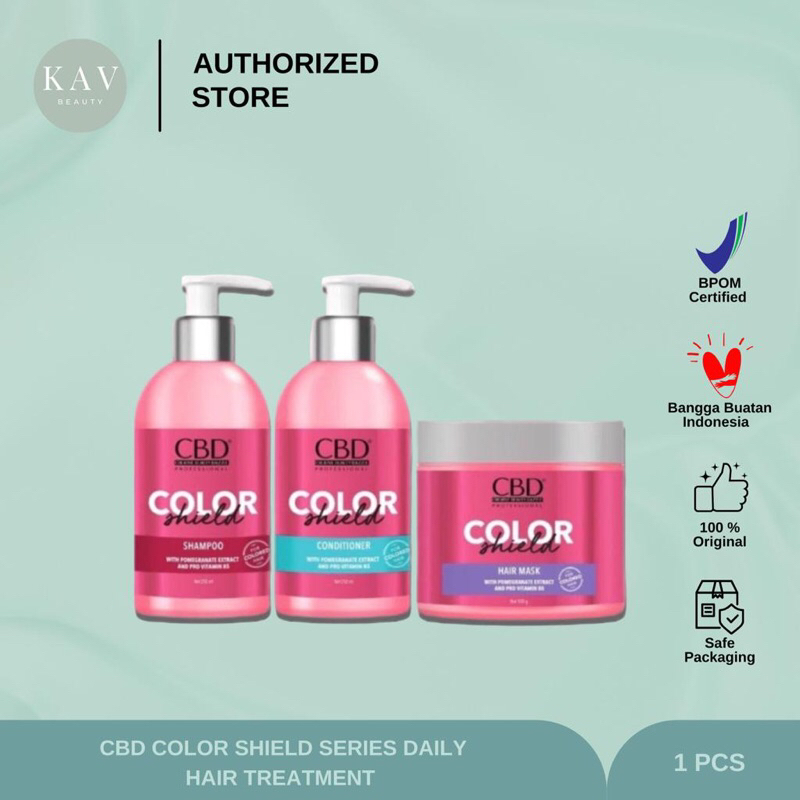 Jual CBD Color Shield Series Daily Hair Treatment | Shopee Indonesia