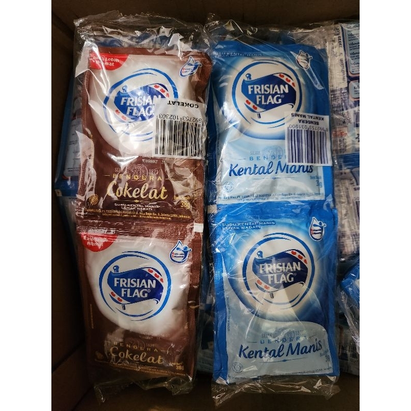 Jual susu bendera sachet 38gr | Shopee Indonesia