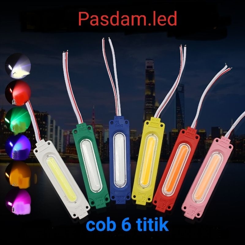Jual LAMPU LED COB 6TITIK ( BIJIAN ) | Shopee Indonesia