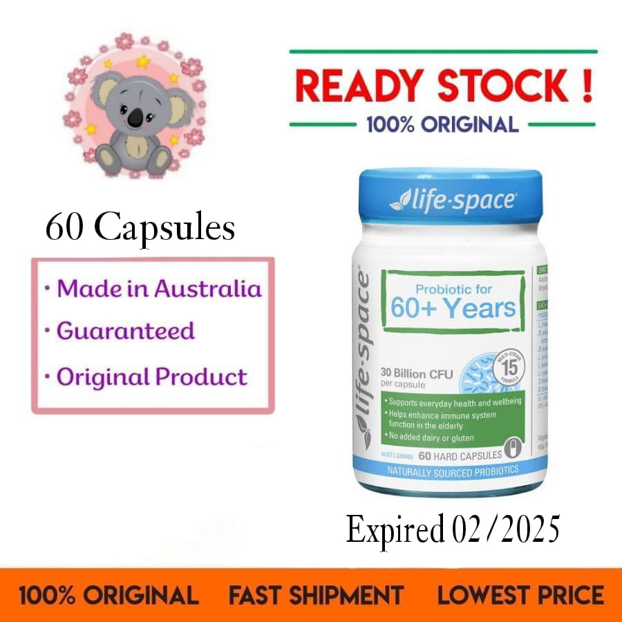 Jual Lifespace life space probiotic probiotik 60+ years (60gram) | Shopee Indonesia