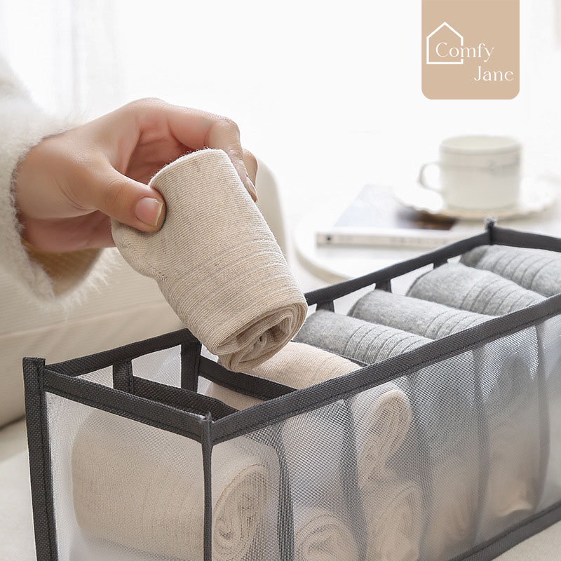 Jual ComfyJane Storage Box Kaos Kaki Celana Dalem Kotak Kaos Kaki ...