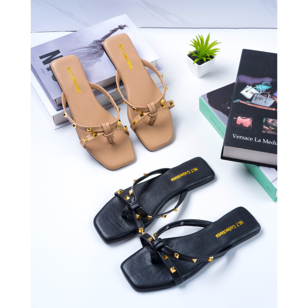 Jual Tsm88- Sandal Cantik Premium Baru SANDAL TEPLEK CASABLANCA ...