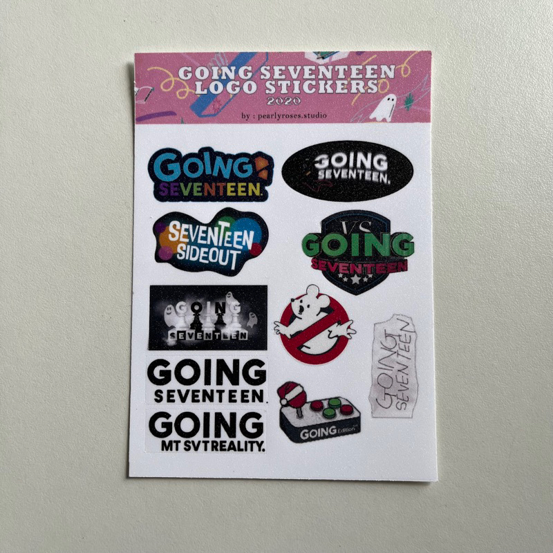 Jual Going Seventeen Logo & Meme Stickers | Shopee Indonesia