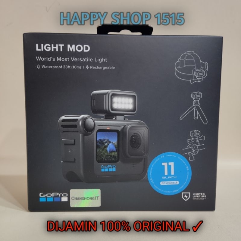 Jual GOPRO LIGHT MOD ORIGINAL FOR HERO 12 BLACK/ HERO 11/HERO11/ HERO10 ...