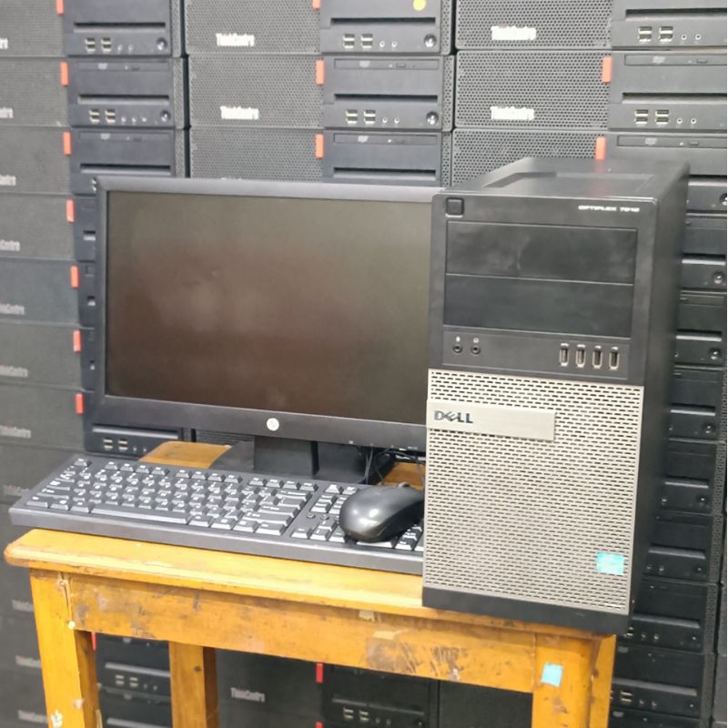 Jual Paket Cpu Pc Dell 7010/3010/9010 Mt Core i3/i5/i7 Gen 3 LED 19 ...