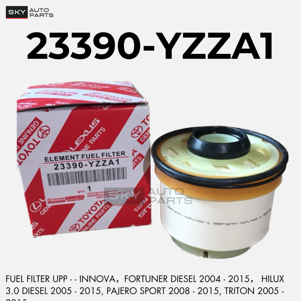 Jual FUEL FILTER UPP - FILTER SOLAR ATAS INNOVA / FORTUNER / HILUX ...