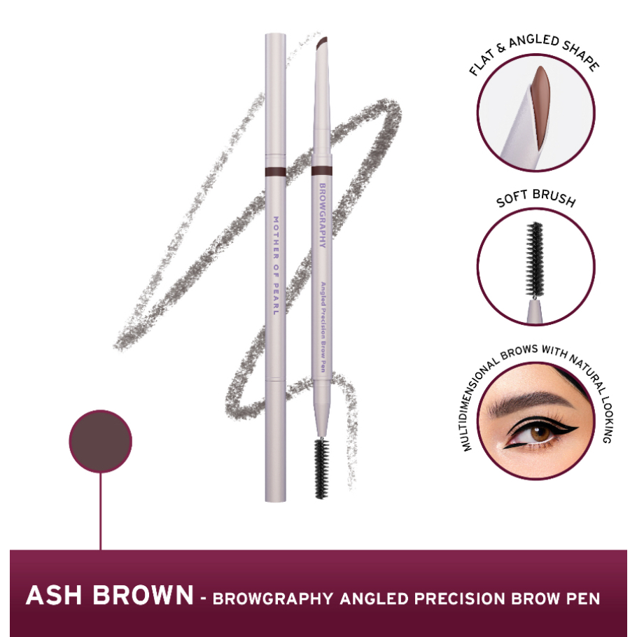 Jual MOTHER OF PEARL Browgraphy Angled Precision Brow Pen | Shopee ...
