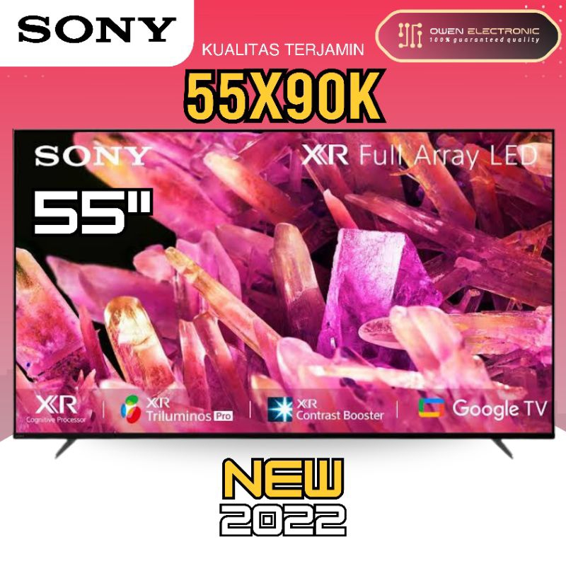 Jual SONY LED TV XR 55X90K/ XR-55X90K 55inch google tv full aray | Shopee Indonesia