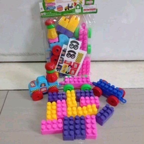 Jual Mainan Anak Laki-laki Dan Perempuan Blocks Balok Susun Bongkar ...