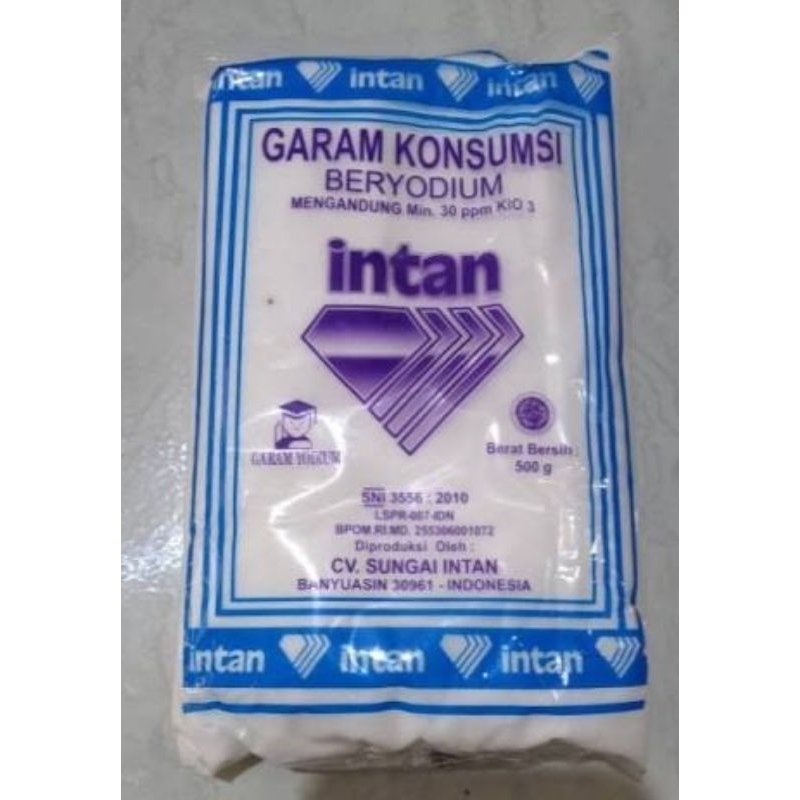 Jual Garam Intan Halus dan Kasar 500gr | Shopee Indonesia
