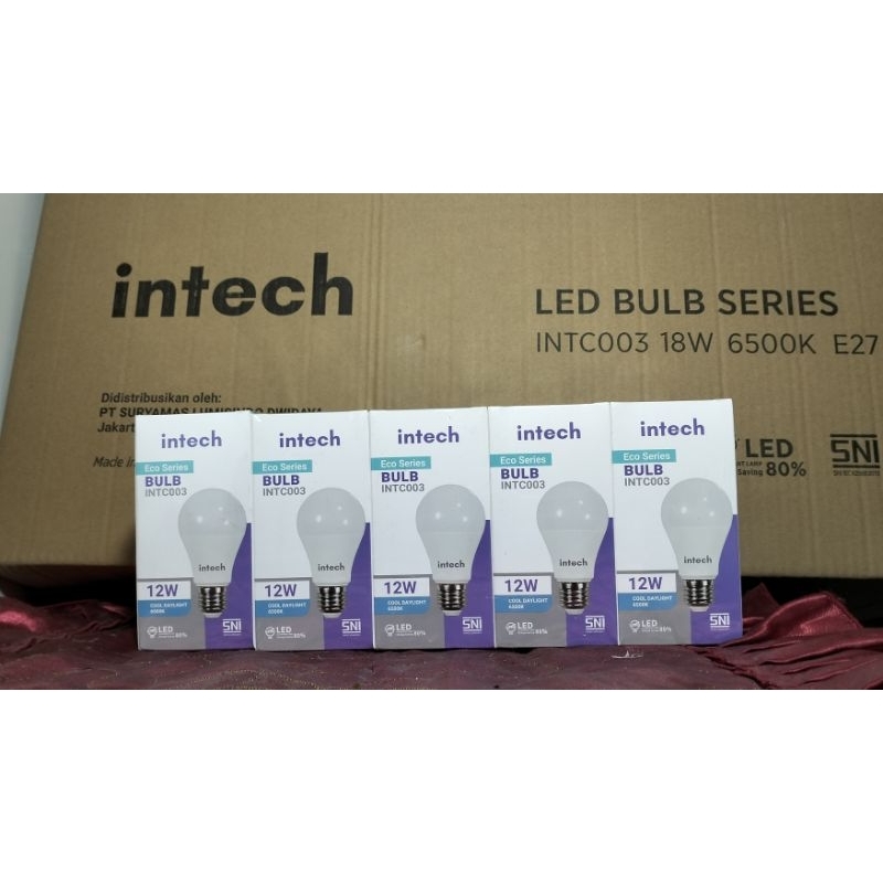 Jual PAKET 10 PCS lampu INTECH 15W garansi 1 tahun | Shopee Indonesia