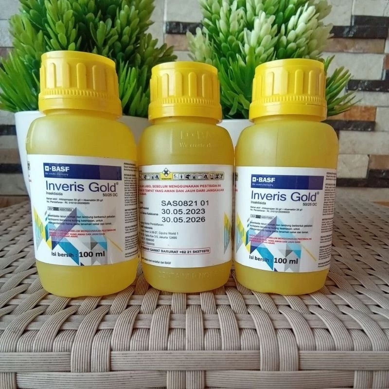 Jual insektisida INVERIS GOLD 50/25 DC 100 ML | Shopee Indonesia