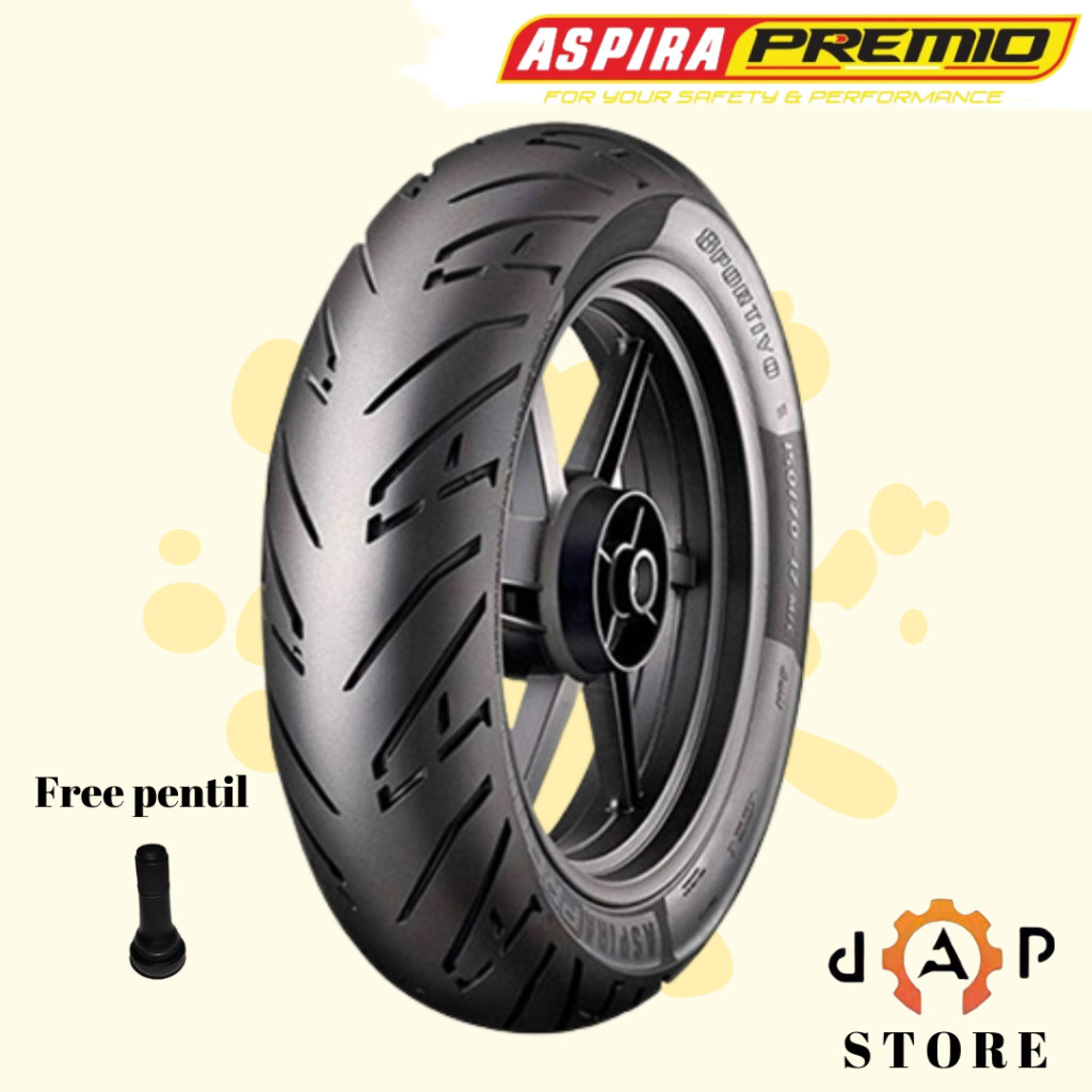 Jual BAN MOTOR NMAX RING 13 ASPIRA PREMIO 140/70-13 BAN TUBLES N-MAX, ADV | Shopee Indonesia