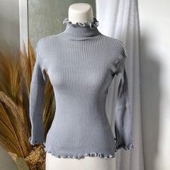 Jual DAISY CURLY SWEETER RAJUT TURTLENECK KRIWIL/ INNER RAJUT DAISY ...