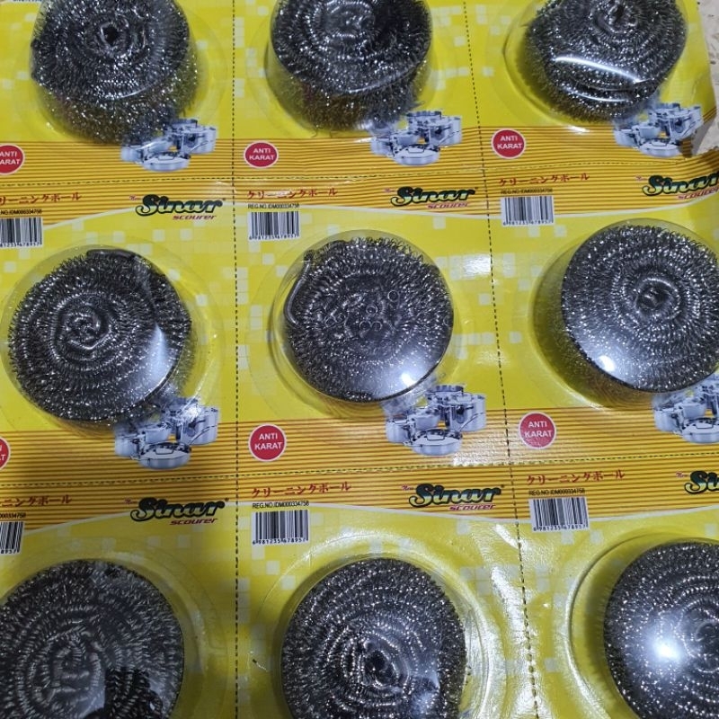 Jual Sabut Besi Stainless / Spon kawat Cuci Piring / Sabut Kawat Cuci ...