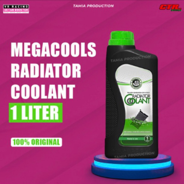 Jual Megacools Radiator Coolant 1L Air Radiator Hijau | Shopee Indonesia