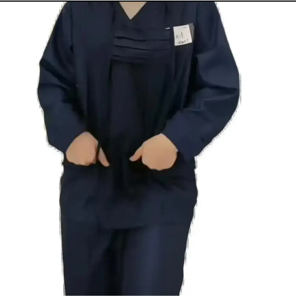 Jual TOYOBO navy baju jaga oka ok perawat dokter bidan nakes | Shopee ...