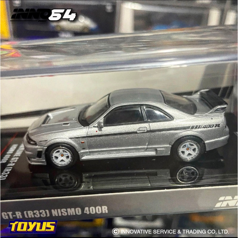 Jual Inno64 Inno - NISSAN SKYLINE GTR R33 NISMO 400R SILVER | Shopee ...