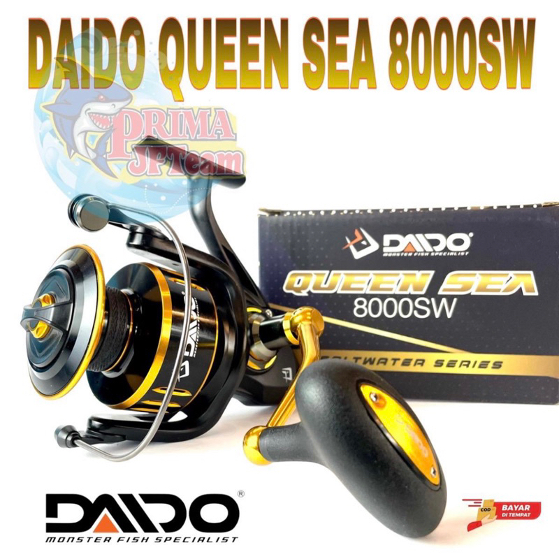 Jual REEL DAIDO QUEEN SEA 4000,6000, 8000SW | Shopee Indonesia
