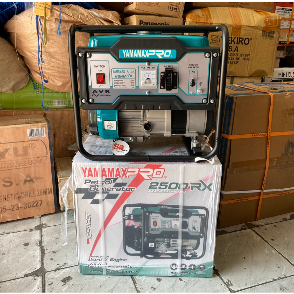 Jual GENSET GENERATOR BENSIN AVR YAMAMAX PRO RUBICON 2500RX 1100W / 1 ...