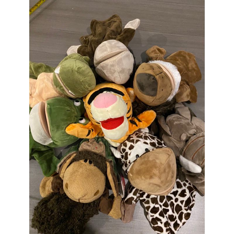 Jual Boneka Animal Hand Puppet Gajah Doll Import Boneka Tangan anak ...