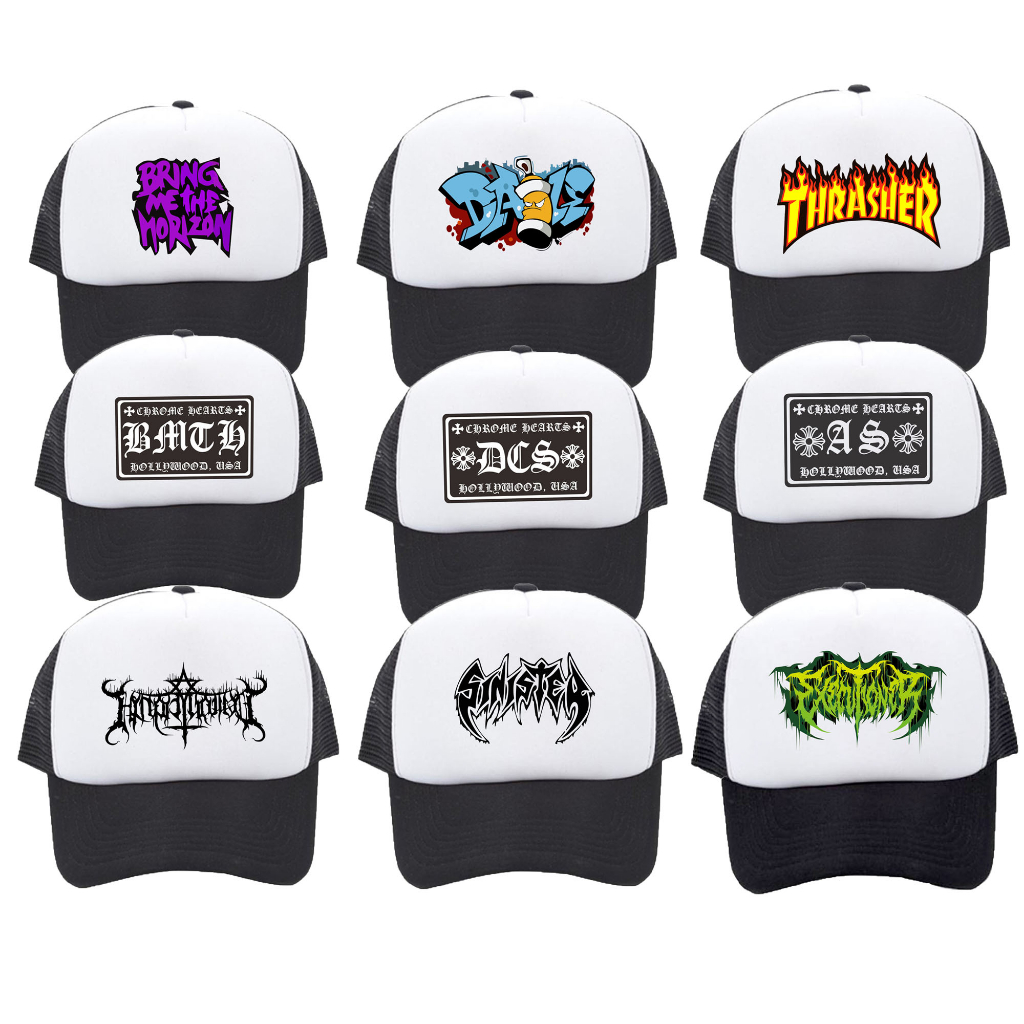 Jual Topi Jaring Topi Trucker Sablon Dewasa Pria Wanita | Shopee Indonesia