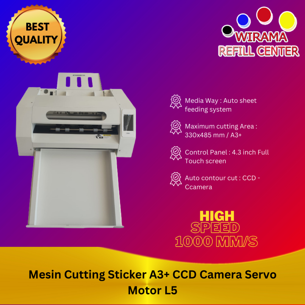 Jual Mesin Cutting Sticker A3+ CCD Camera Servo Motor L5 | Shopee Indonesia