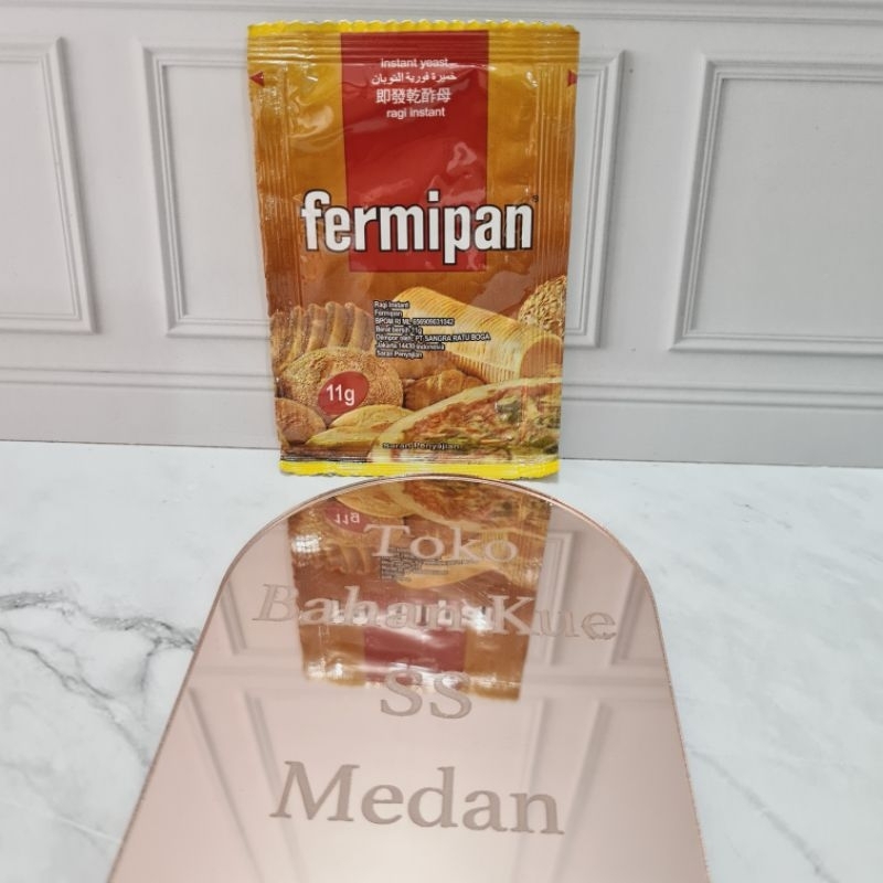 Jual Fermipan Ragi / Yeast / Pengembang Roti 11gr [1 piece] | Shopee ...