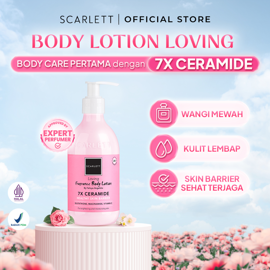 Jual Scarlett Whitening Loving Body Lotion - Lotion Pelembab Kulit ...